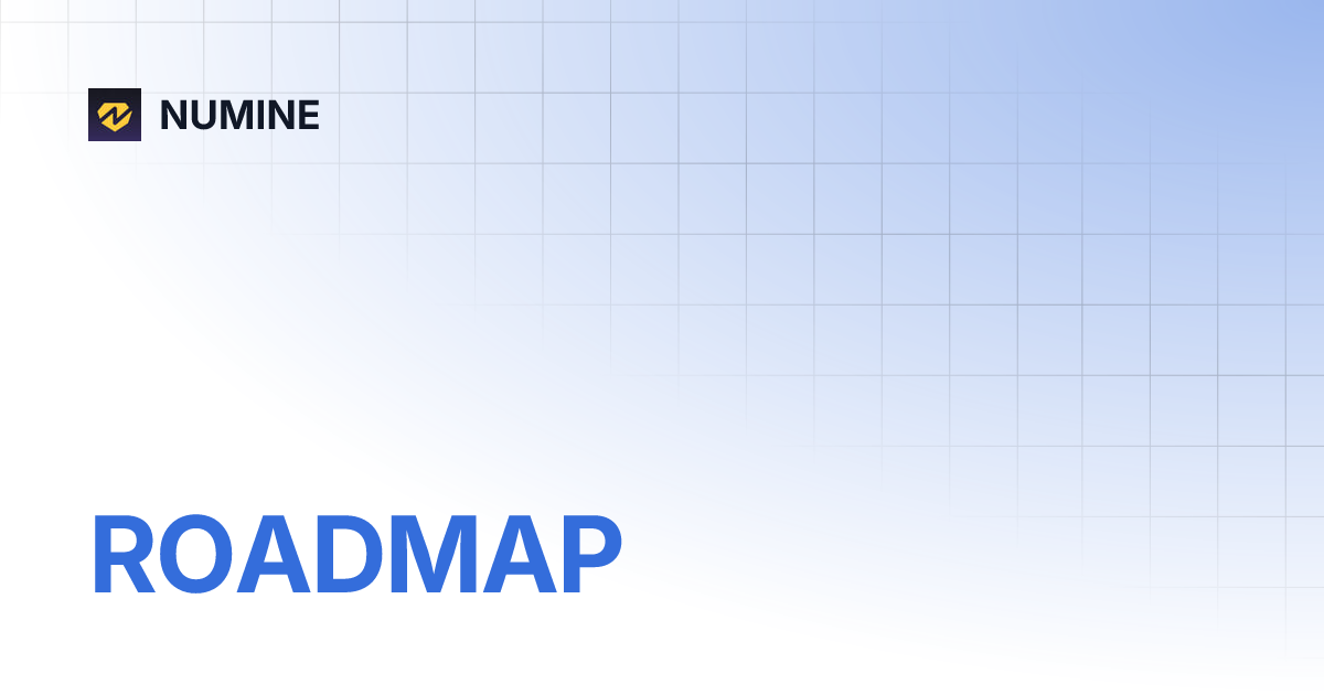 ROADMAP | NUMINE